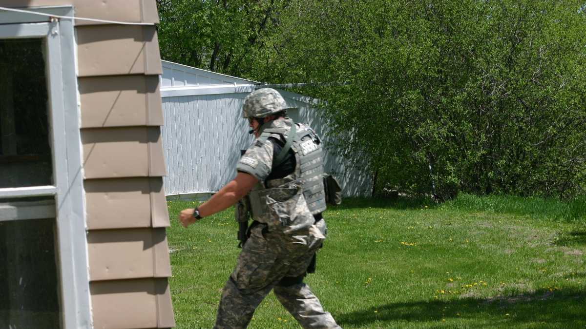 SWAT training exercise in Washington County