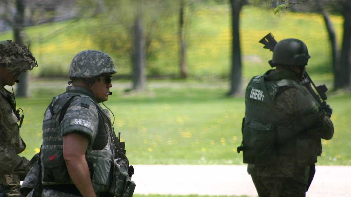 SWAT training exercise in Washington County