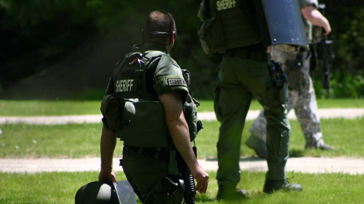 SWAT training exercise in Washington County