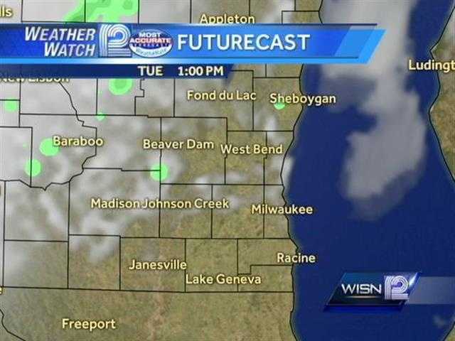 Hour-by-Hour radar forecast