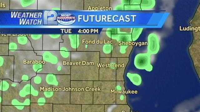 Hour-by-Hour radar forecast