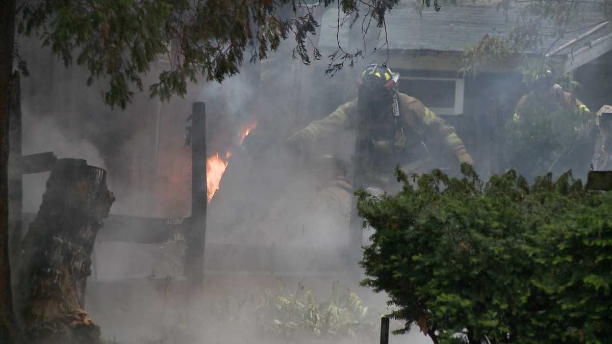 Photos: Pewaukee Lake House Fire