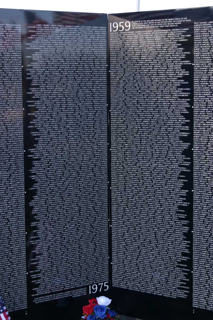 Images: Vietnam Wall, traveling memorial comes to Wisconsin