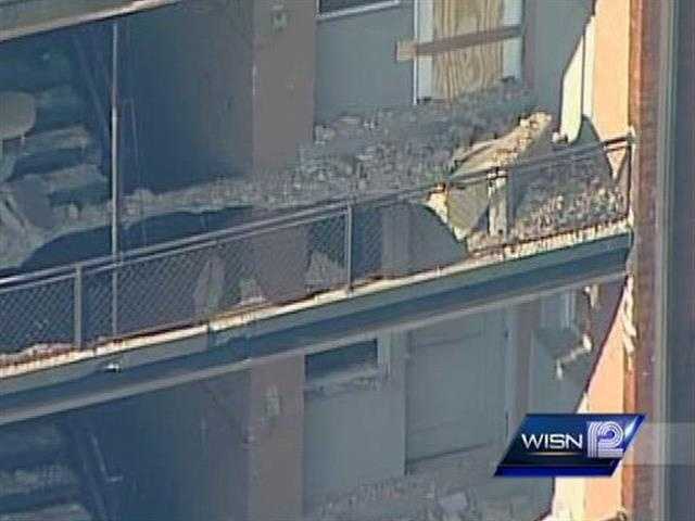 Images: Porch collapse