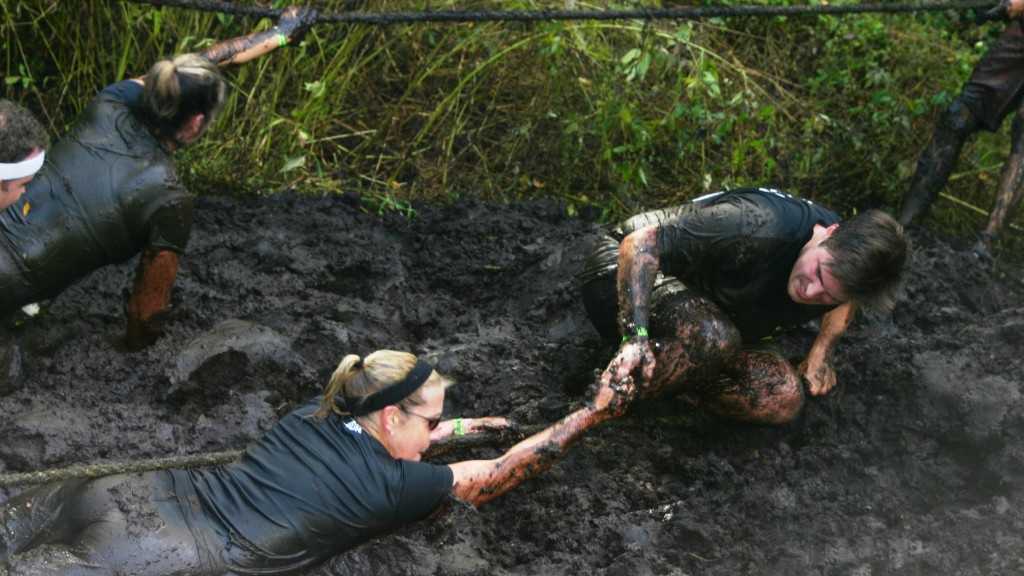 Photos: Getting muddy on grueling obstacle course tests mental ...