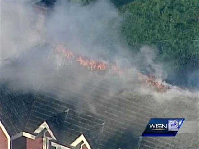 Images: Town of Waukesha house fire
