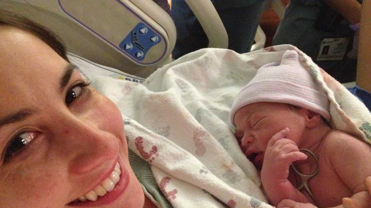 Photos: WISN 12 News' Hillary Mintz has baby girl