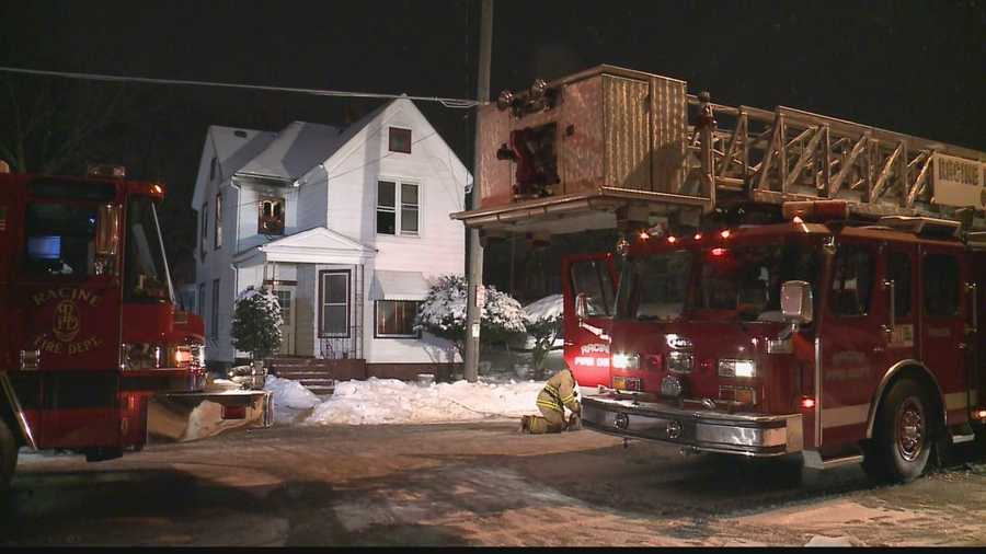 Family displaced after fire in Racine
