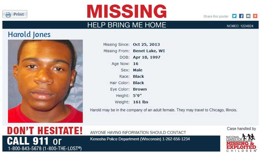 Help find Wisconsin's missing children