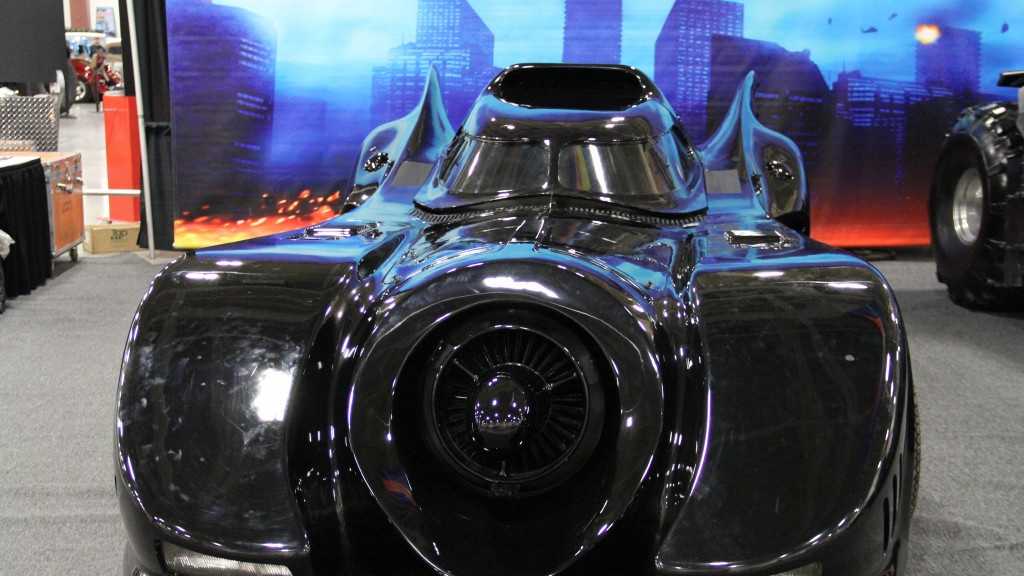 POW! Three different Batmobiles from TV, films on display