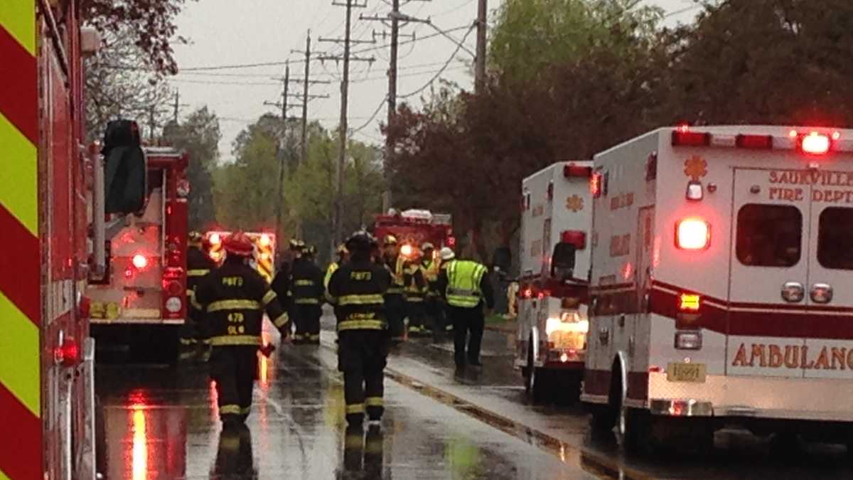 Images: Foundry explosion scene