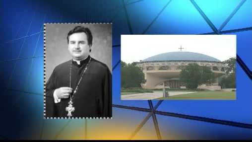 Greek Orthodox priest accused of embezzling doesn't show in court