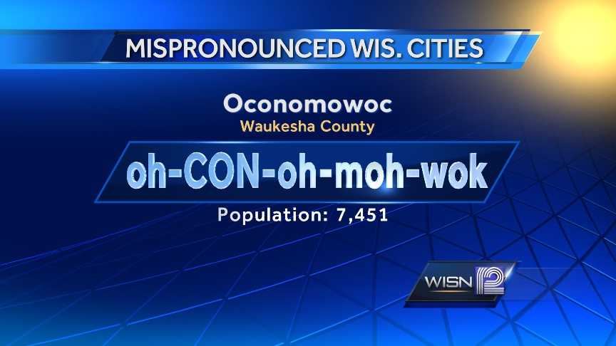 Can you pronounce these Wisconsin cities?
