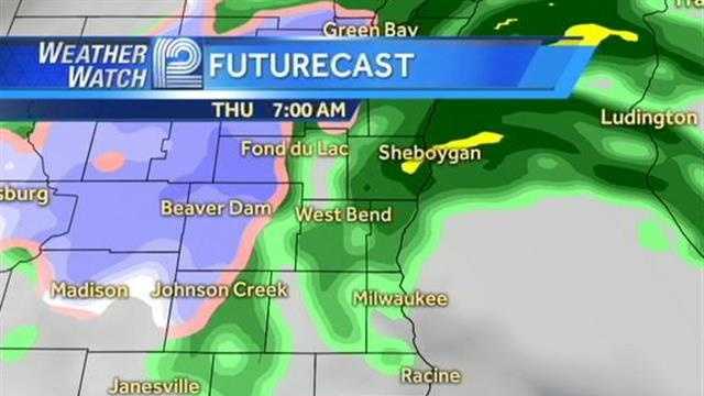 Thursday morning radar forecast