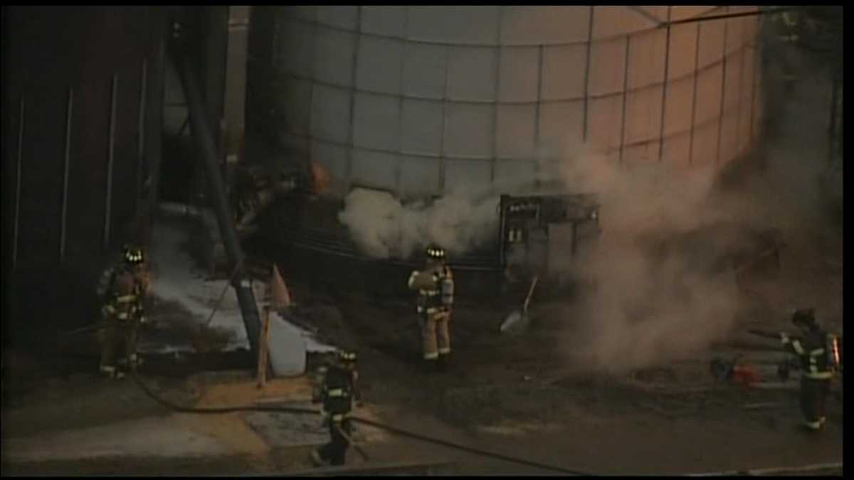 Photos: Fire at Roden Farm