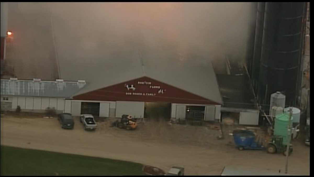 Photos: Fire at Roden Farm