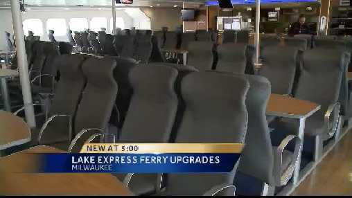 Lake Express ferry gets renovated