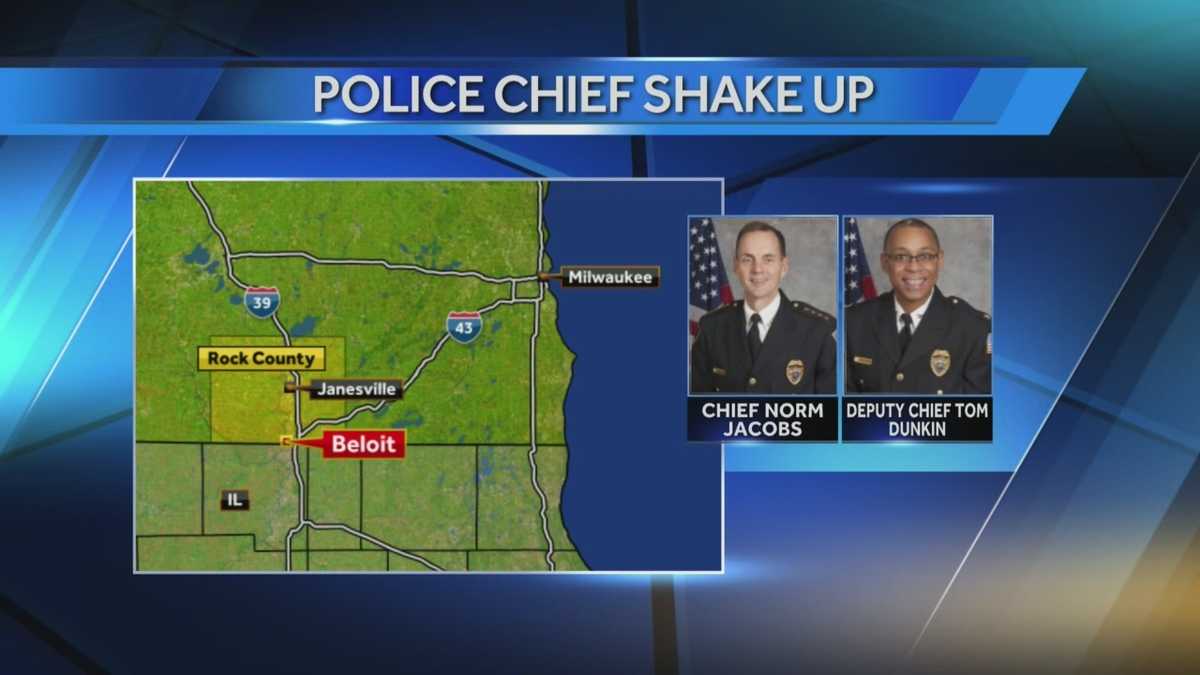 Beloit police chief, deputy chief placed on leave