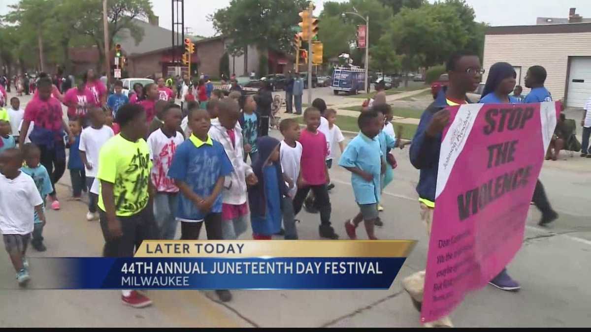 Milwaukee celebrates Juneteenth