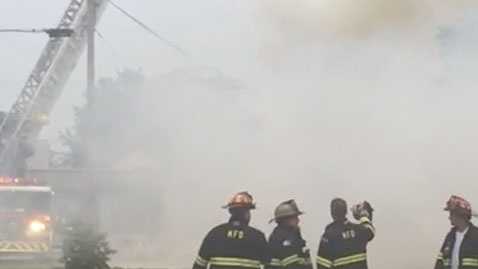 Photos: Kenosha building fire