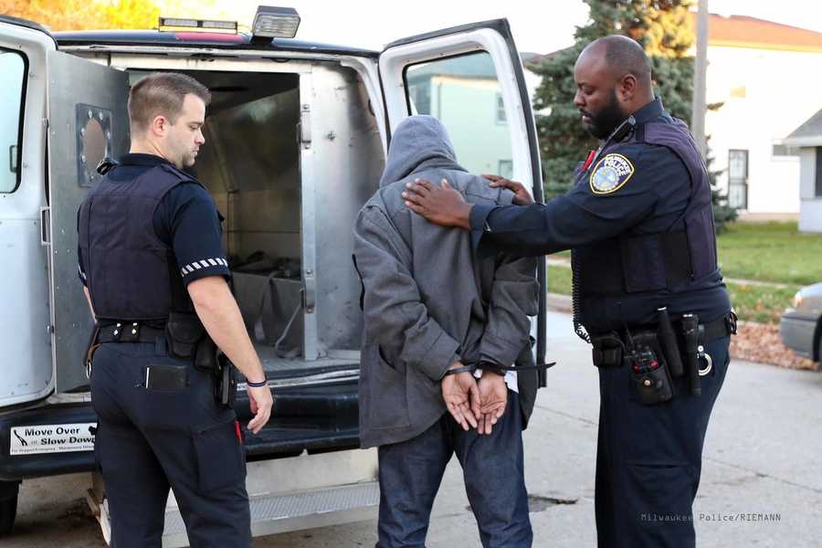 Photos: Milwaukee police gang bust