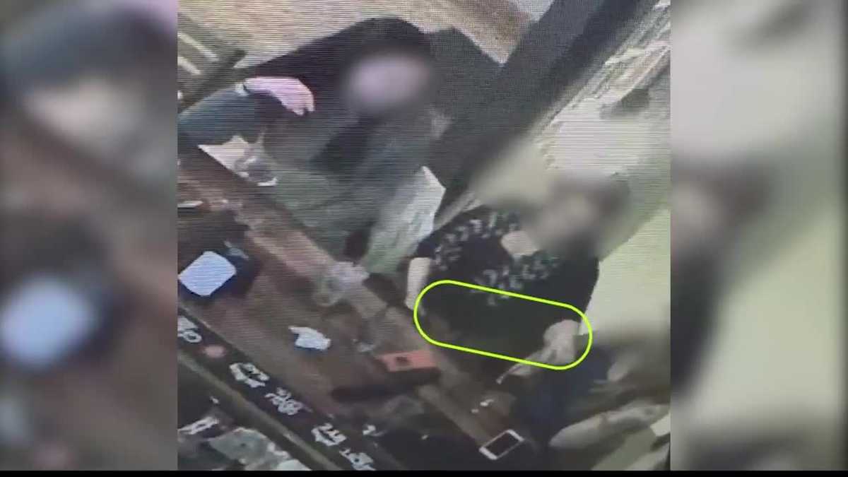 Woman caught on camera dropping something into friend's wine glass