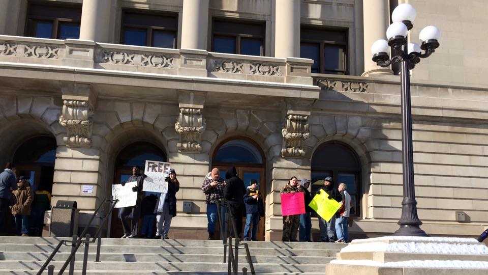 Steven Avery rally