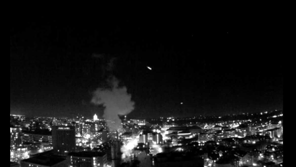 Did you see the meteor last night?