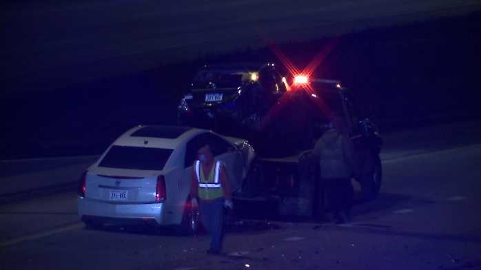 Wrong way driver hospitalized after head-on crash