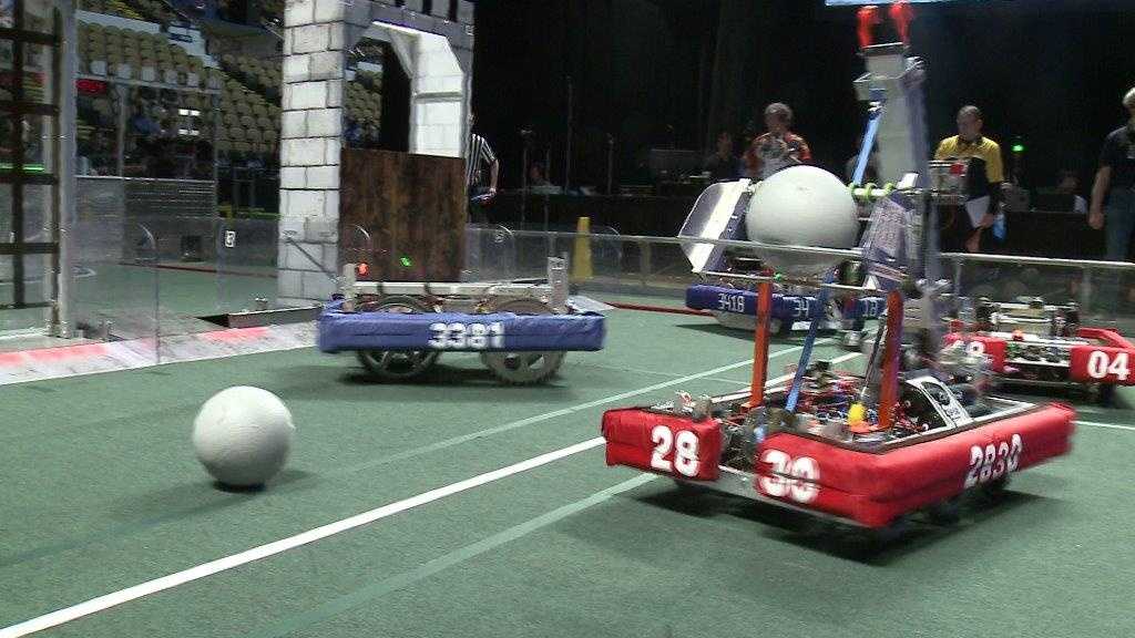 Robots face off in Milwaukee competition