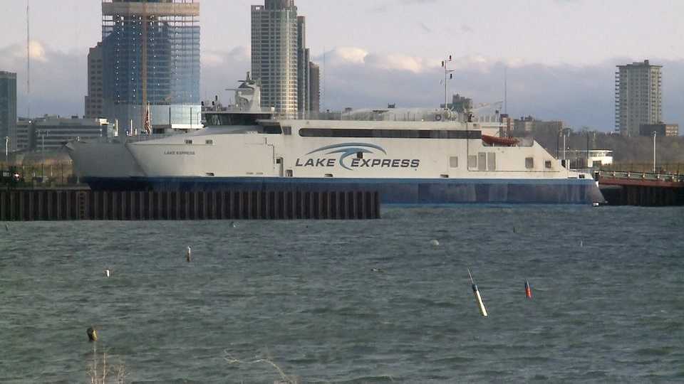 Strong winds impacting Lake Express Ferry's schedule