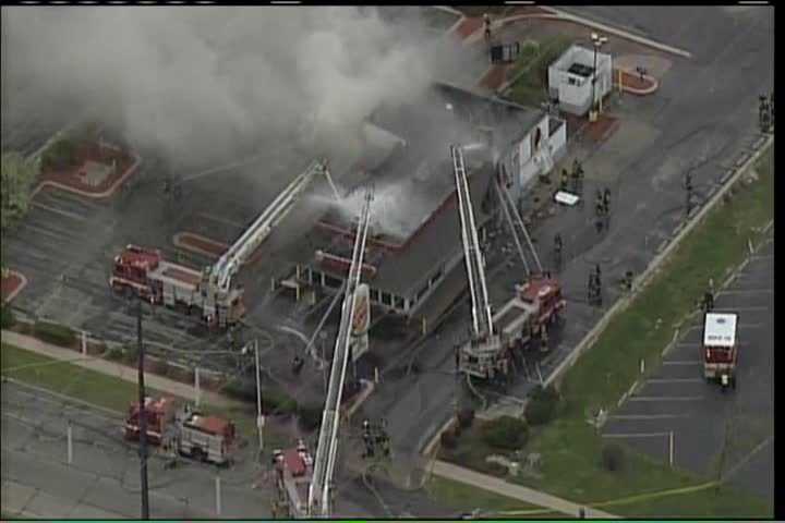 Photos: Burger King fire
