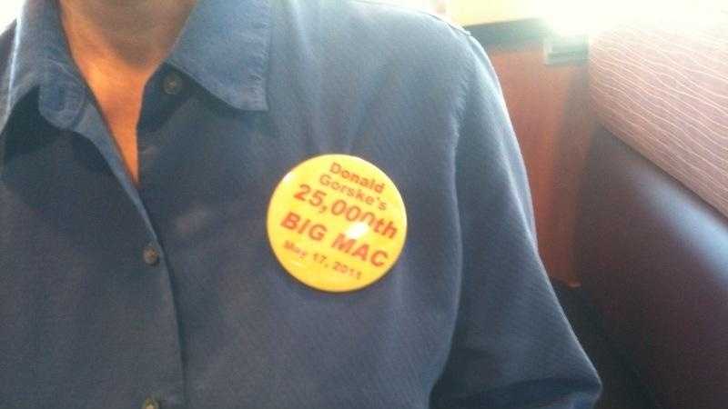 PHOTOS: 25,000th Big Mac Attack