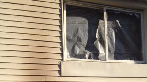 Images: Man suffers burns in meth lab fire