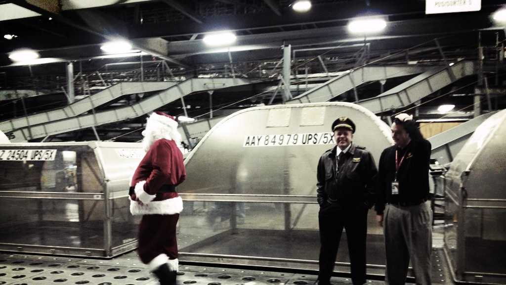 Images: UPS busy with holiday shipping