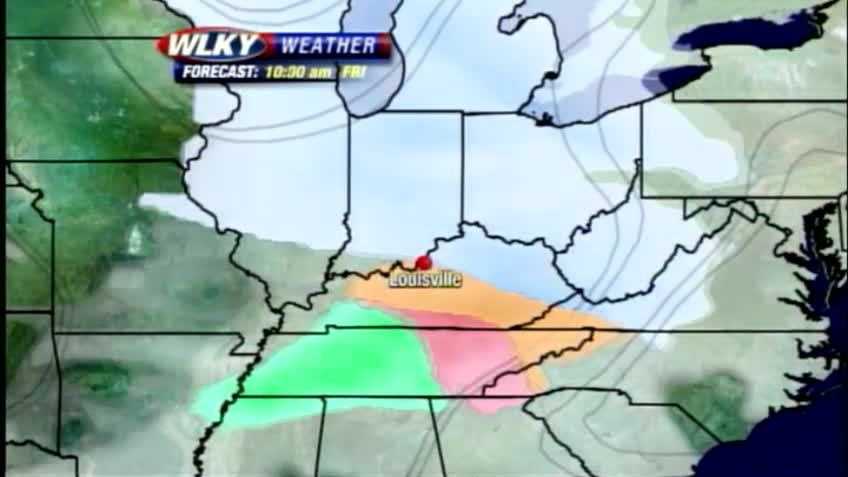 Wintry mix expected in viewing area overnight