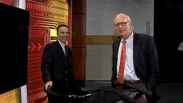 Son of WLKY co-founder visits studio