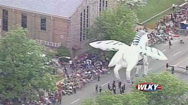 Pegasus Parade Floats