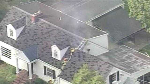 UPS driver credited with helping elderly couple escape house fire