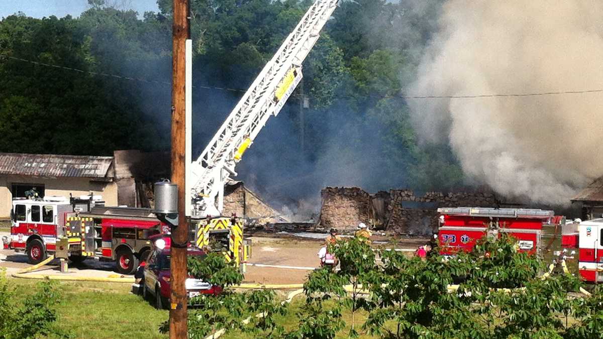 Images: Crews battle Bullitt Co. structure fire
