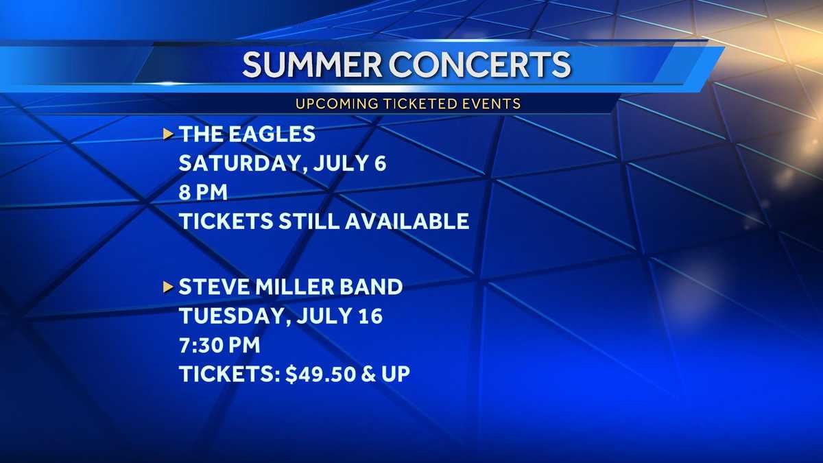 Summer concert schedule