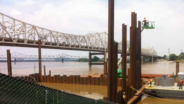 Images: Ohio River Bridges Project construction