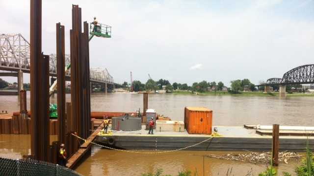 Images: Ohio River Bridges Project construction