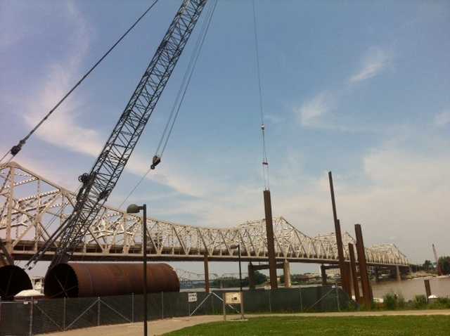 Images: Ohio River Bridges Project construction