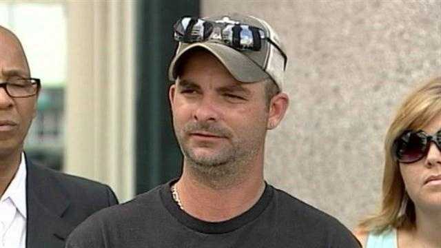 Terry Zwicker addresses media after acquittal of Josh Young