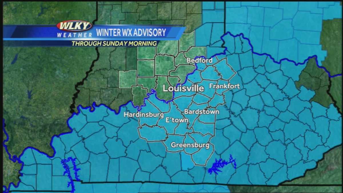 Hour-by-hour: Sunday brings second round of winter weather