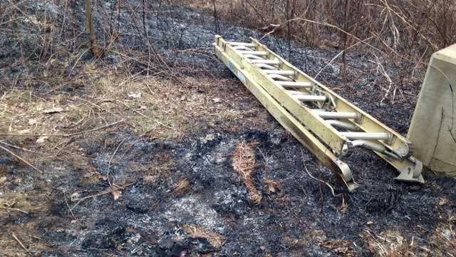 Images: Man electrocuted while stealing copper