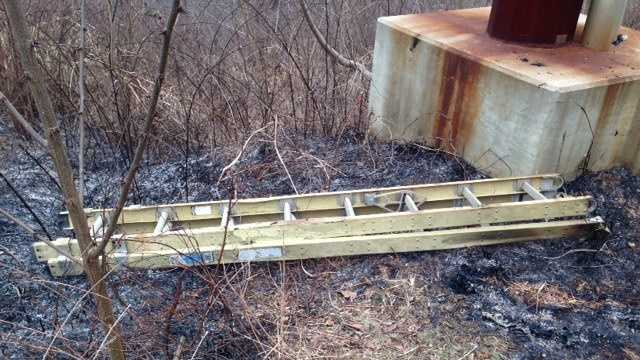 Images: Man electrocuted while stealing copper