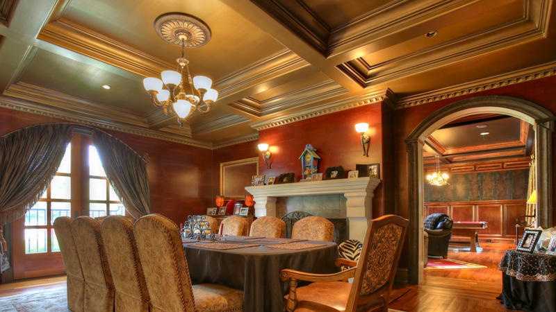 Majestic mahogany masterpiece lies behind these doors
