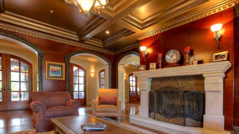 Majestic mahogany masterpiece lies behind these doors